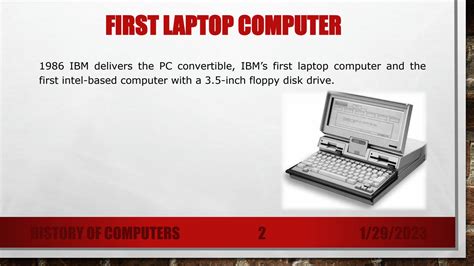 SOLUTION: History of computers - Evolution in Computers - Studypool