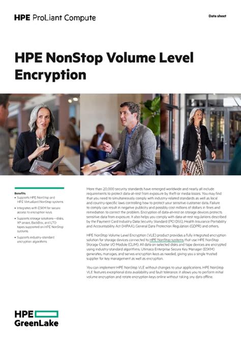 Hpe Msa Storage Array Data At Rest Encryption