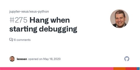hang when starting debugging · issue 275 · jupyter xeus xeus python