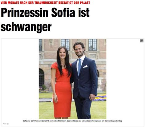 Carl Philip Och Sofia Väntar Barn