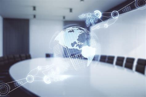 Premium Photo Abstract Virtual Robotics Technology Hologram With Premium Photo Abstract Virtual Robotics Technology Hologram With