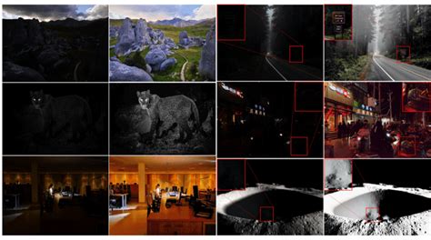 demonstrating applications of vevid to various types of images left