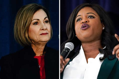 In Iowa, Gov. Kim Reynolds and Democrat Deidre DeJear run unopposed : NPR