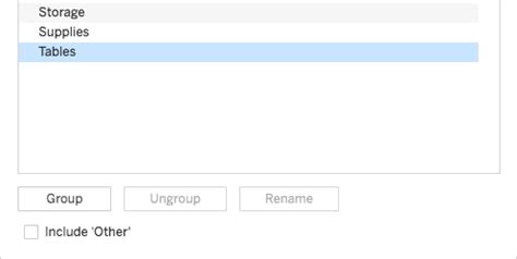 Group Your Data Tableau