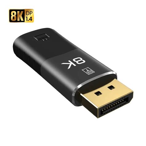 Dp To Hdmi 호환 익스텐더 어댑터 단방향 커플러 변환기 Pc용 수 암 8k 30hz 4k 120hz Dp1