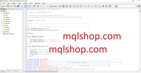 Pip Club Ea Source Code Mq4 Best Perfectly Code