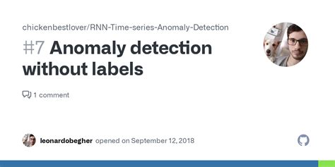 Anomaly Detection Without Labels · Issue 7 · Chickenbestlover Rnn Time Series Anomaly Detection