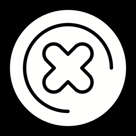 Icono De Vector De Cruz 40026364 Vector En Vecteezy