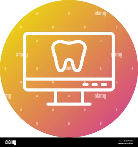 Desktop Vector Icon Design Illustration Stock Vector Image And Art Alamy