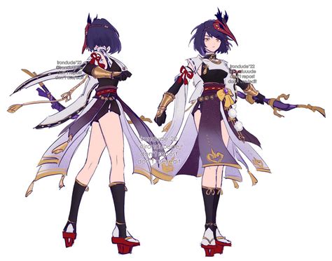 Kujou Sara By Ironduuude On Deviantart Kujou Sara By Ironduuude On Deviantart