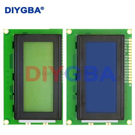 1604 16x4 16 4 character lcd module display screen lcm yellow blue