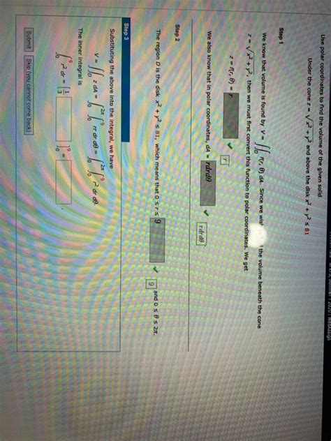 solved 21 sum 2020 webassign use polar coordinates to find