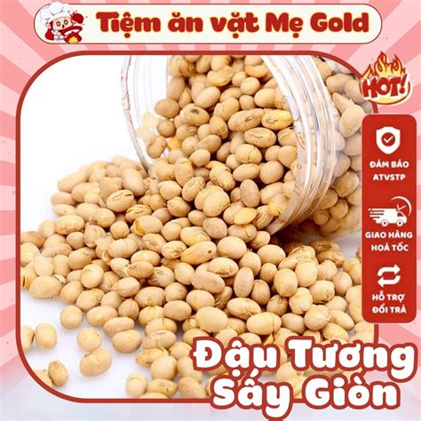 500g Soybeans Delicious Crispy Dried Soybeans Snacks Mom Gold Snack