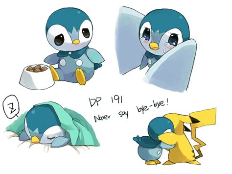 Pikachu And Piplup Crying