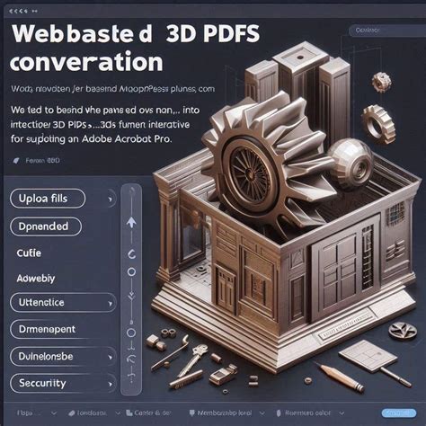 entry 32 by sayodr for web based 3d pdf conversion platform
