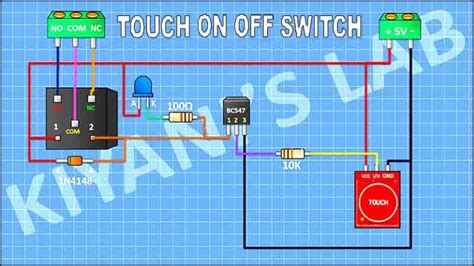 how to make touch on off switch tronicspro