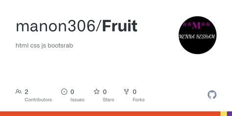 Fruit Index Html At Main Manon306 Fruit GitHub