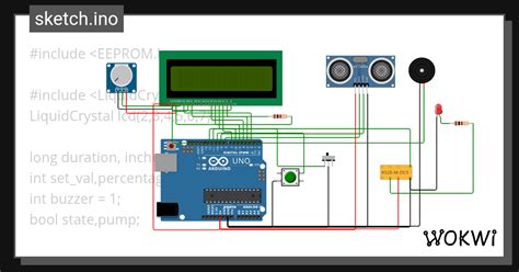 Water Level Sensor Arduino Wokwi At Melissa Trexler Blog