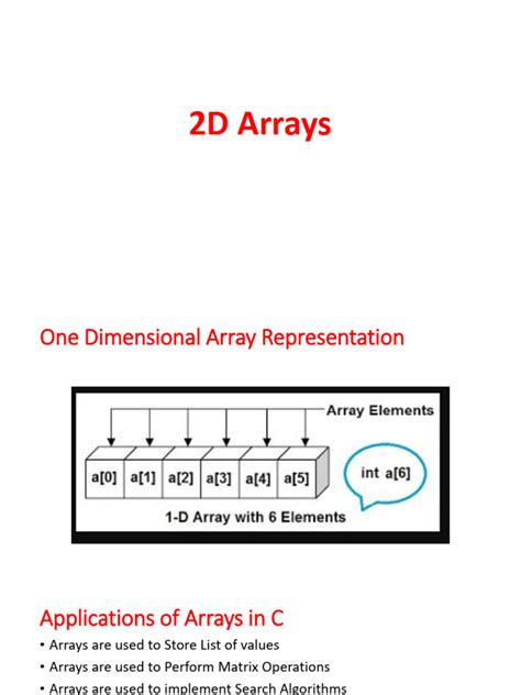 2d Arrays Pdf