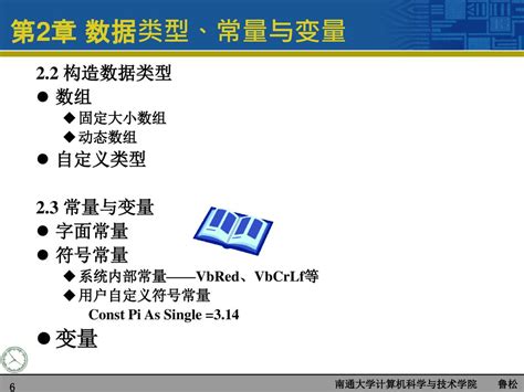 计算机程序设计强化复习 Visual Basic Ppt Download