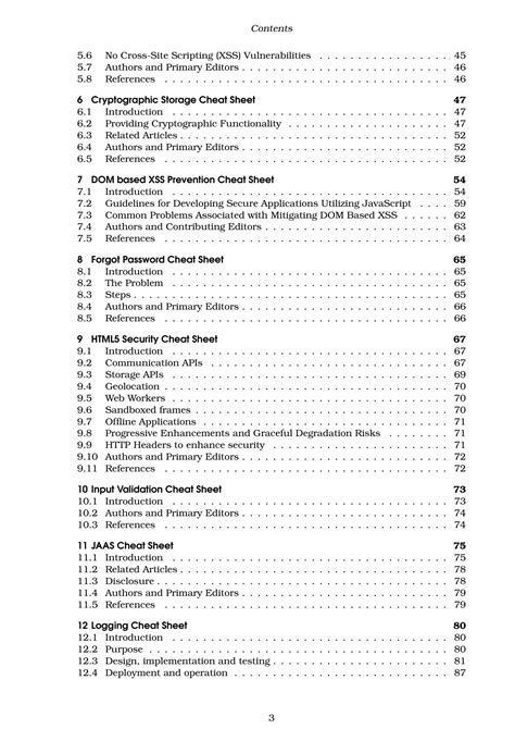 SOLUTION Owasp Cheat Sheets Studypool