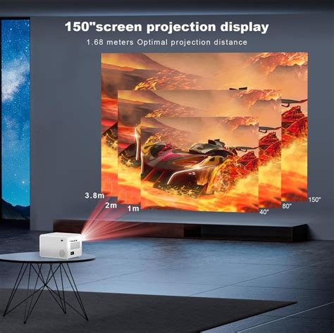 Projector With Wifi And Bluetooth Projector Streaming Movies Wifi