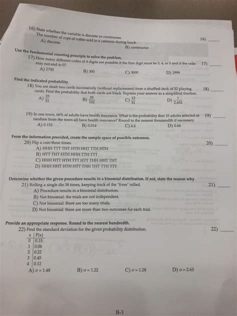 Solved State Whether The Variable Is Discrete Or Chegg