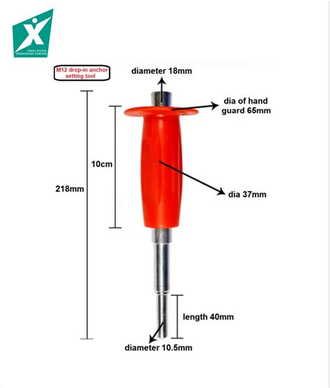 Drop In Anchor Setting Tool Drop In Anchor Punch Drop In Anchor Setting Punch Drop In