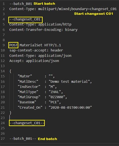 Odata Batch Processing Part 1 SAP Community