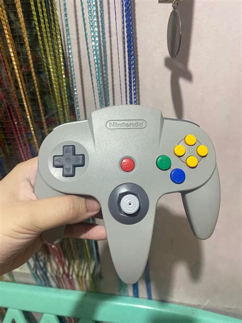 N64 Original Controller Video Gaming Gaming Accessories Controllers On Carousell