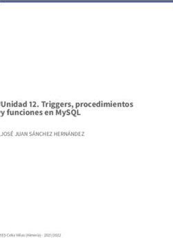 UNIDAD TRIGGERS PROCEDIMIENTOS Y FUNCIONES EN MYSQL JOSÉ JUAN SÁNCHEZ HERNÁNDEZ