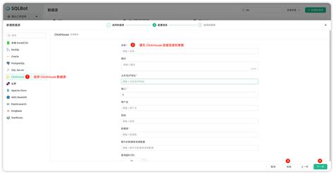 配置 Clickhouse 数据源 Sqlbot 文档