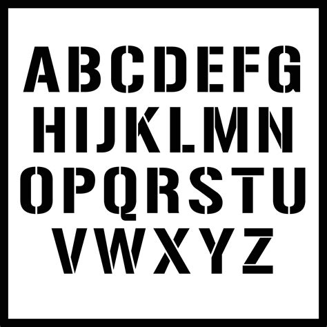 Large Font Letters 10 Free Pdf Printables Printablee