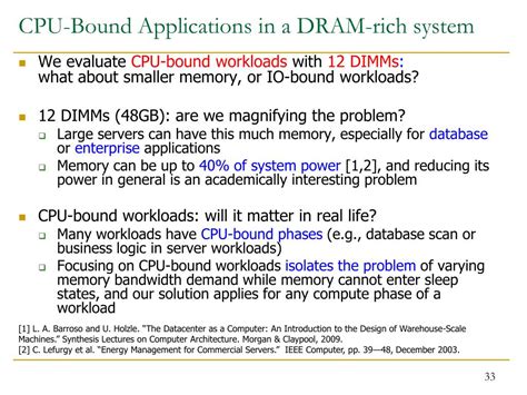 Ppt Memory Power Management Via Dynamic Voltagefrequency Scaling
