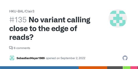 No Variant Calling Close To The Edge Of Reads · Issue 135 · Hku Balclair3 · Github