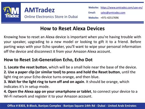 PPT How To Reset Alexa Devices PowerPoint Presentation Free Download ID 11883575