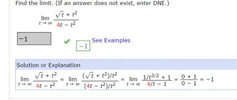 Calculus X Approaches Infinity What Does That Mean Lim T → ∞ [ T 1