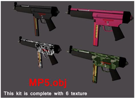 Mp5 Kit 3d Models Darkness02