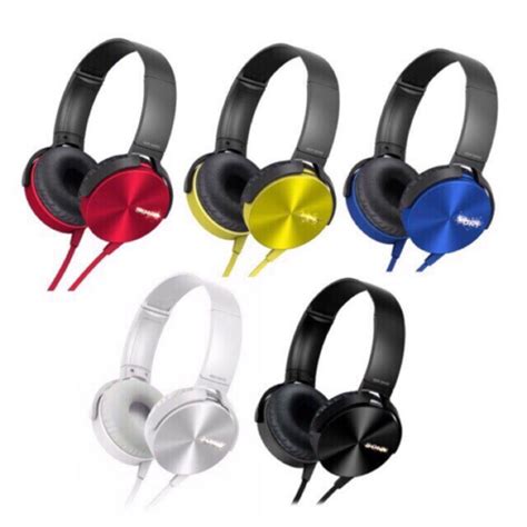 Headphone Headset Extra Bass XB450 Stereo Headphones Shopee Philippines