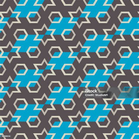 원활한 모자이크 패턴입니다 기하학적 배경입니다 벡터 일러스트입니다 가리기에 대한 스톡 벡터 아트 및 기타 이미지 가리기 검은색 기하 도형 Istock