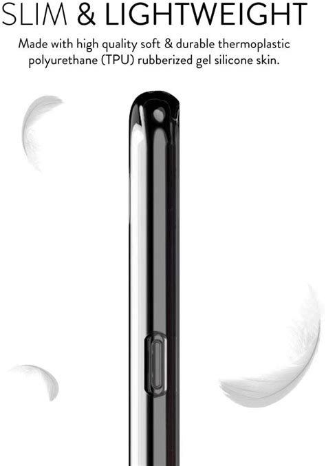 For Tcl 10l Case Ultra Thin Clear Soft Tpu Shockpr Grandado