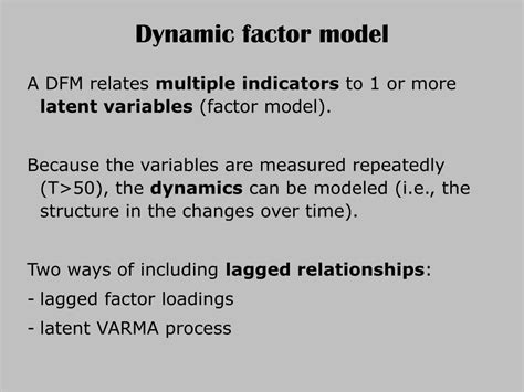 ppt dynamic factor analysis powerpoint presentation free download