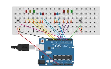circuit design trab de arduino tinkercad