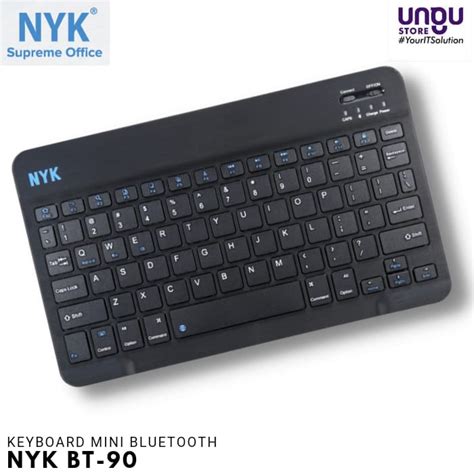 Jual Keyboard Portable Wireless Bluetooth Mini NYK BT 90 For Lapto PC Shopee Indonesia