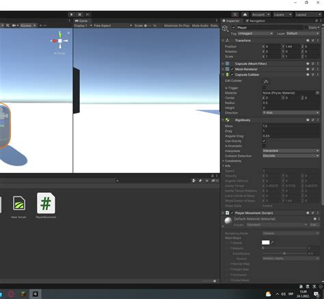 I Want To Freeze All Rotation In Players Rigidbody Im Using Capsule Dor