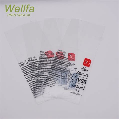 Shrink Wrap Labels Shrink Labeller Personalize Ordering Designed Heat Plastic Bottled Water