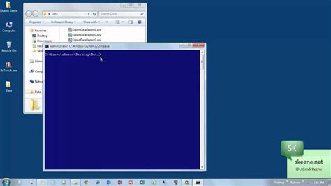 Copy Command For Appending Files Youtube