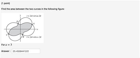 Area Between Two Curves Calculator Program Liothing