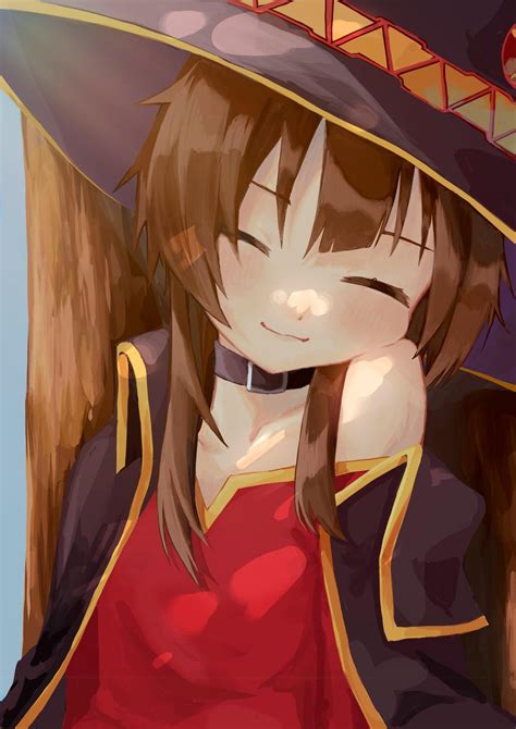 Cute Sleeping Megumin After An Explosive Day R Megumin