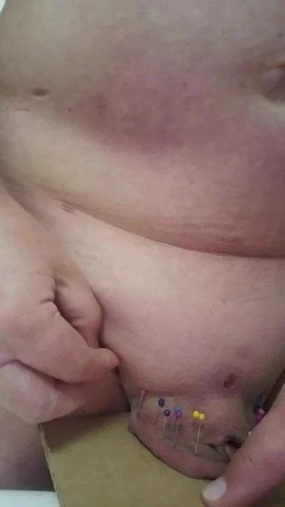 Pushing Pins In Ball Sack Onto Cardboard Piece American Gay Amateur Porn XHamster